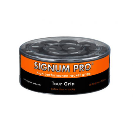 SIGNUM PRO TOUR 30 STUKS ZWART Grips kopen bij Rojo Racketsports